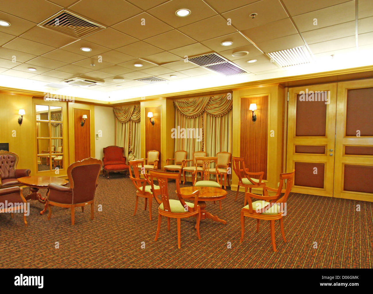 Luxury chairs in hotel room Stock Photo - Alamy