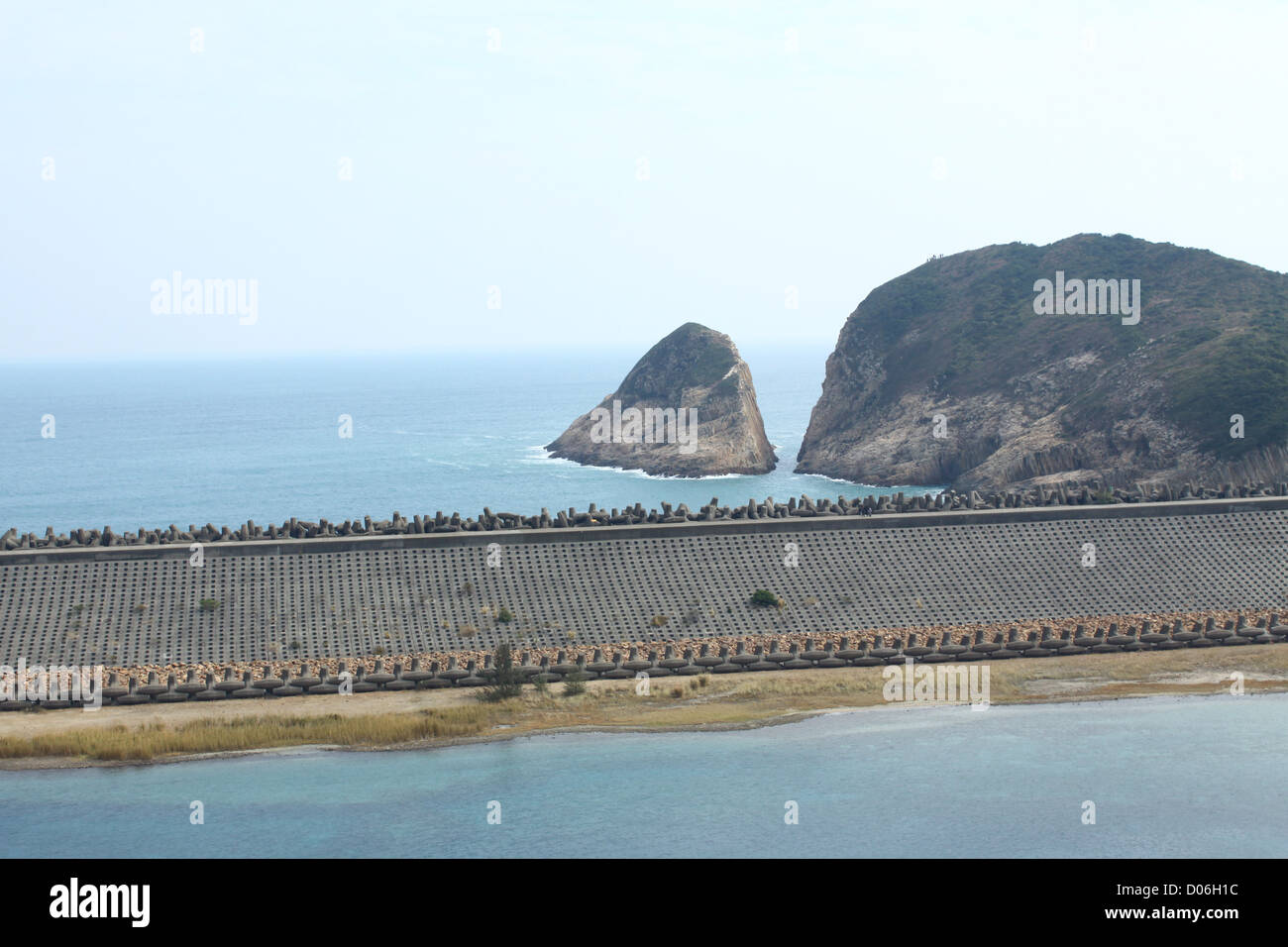 Sea stack geographical landscape in Hong Kong Stock Photo - Alamy
