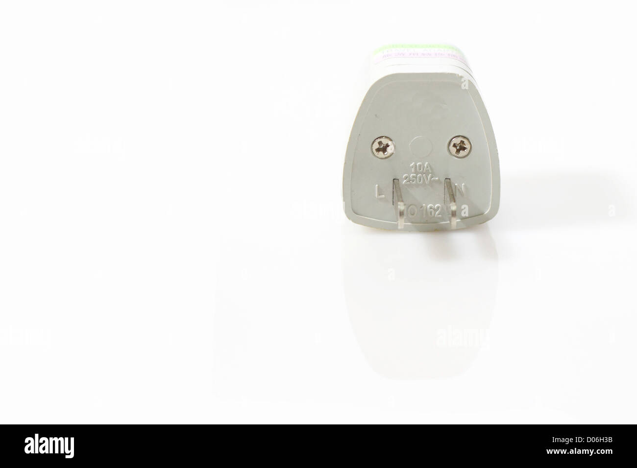 Plug isolated on white background Stock Photo - Alamy