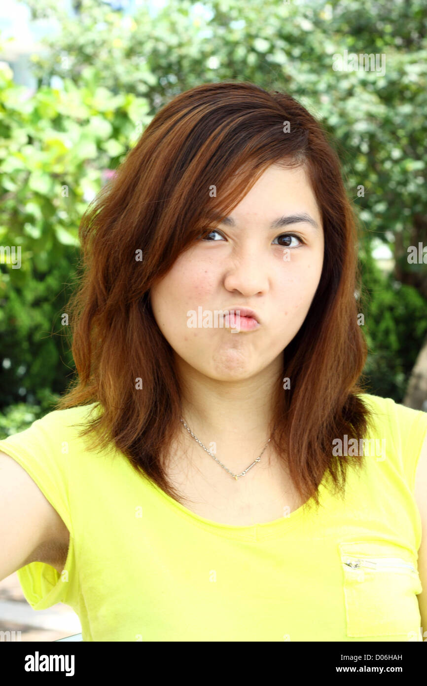 Frustrated stressed angry chinese woman hi-res stock photography and ...