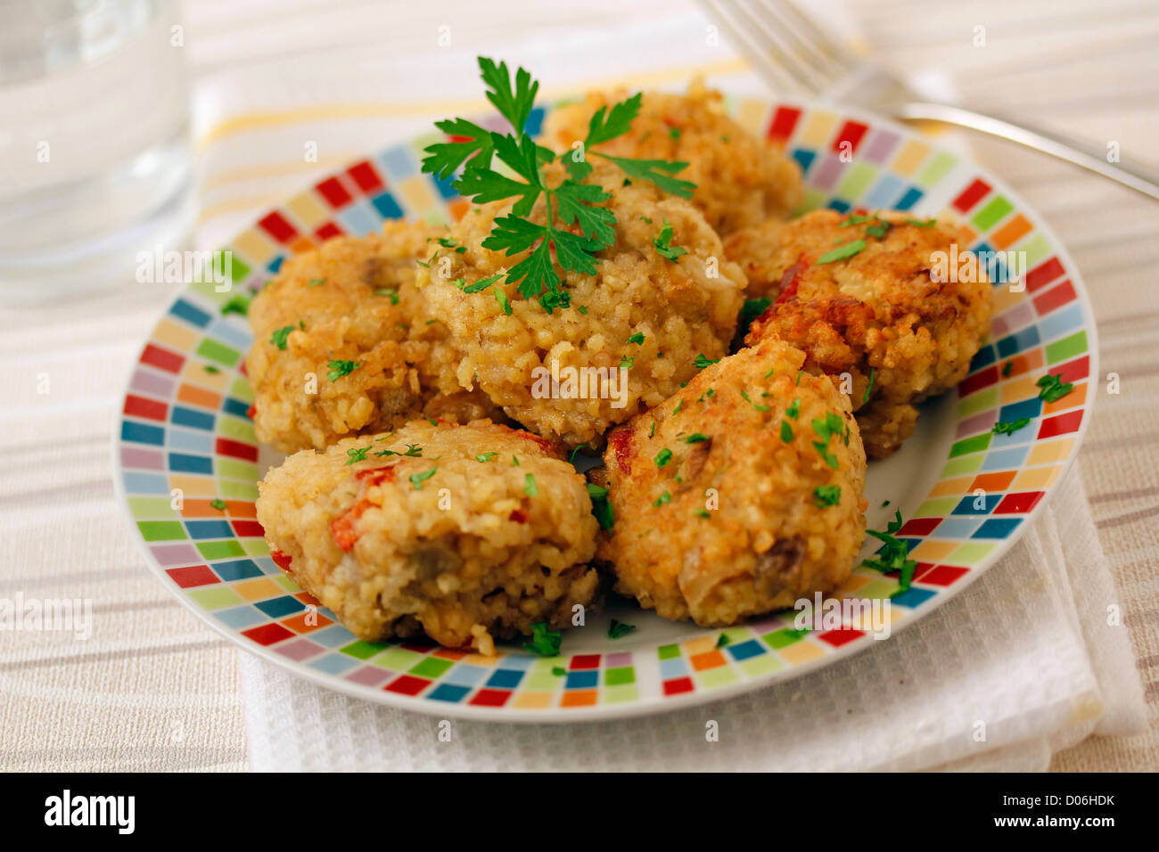 Kibbeh hi-res stock photography and images - Alamy