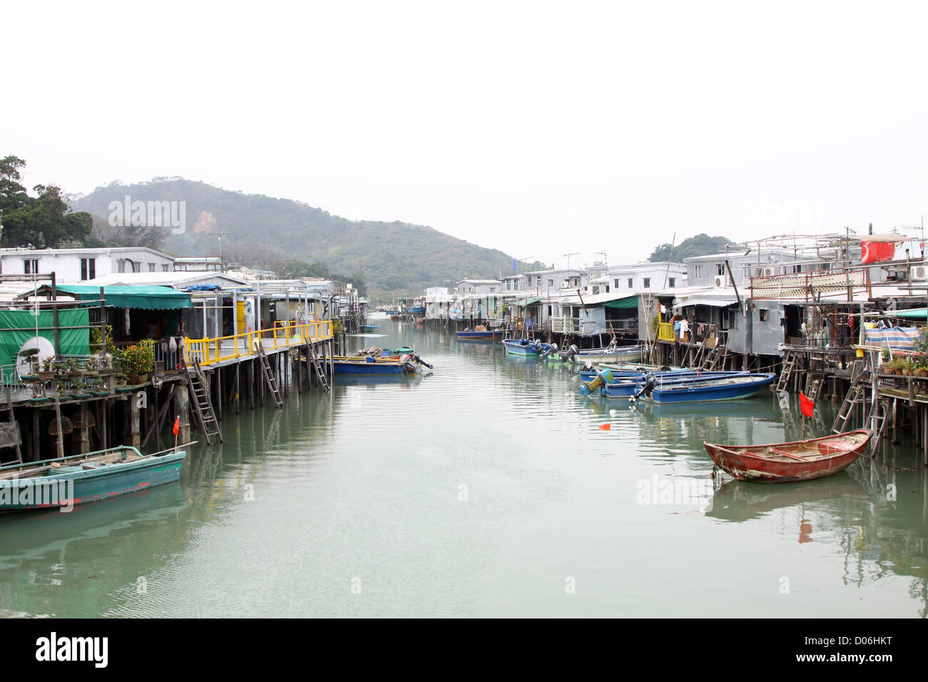 Tai O fishing village in Hong Kong Stock Photo - Alamy