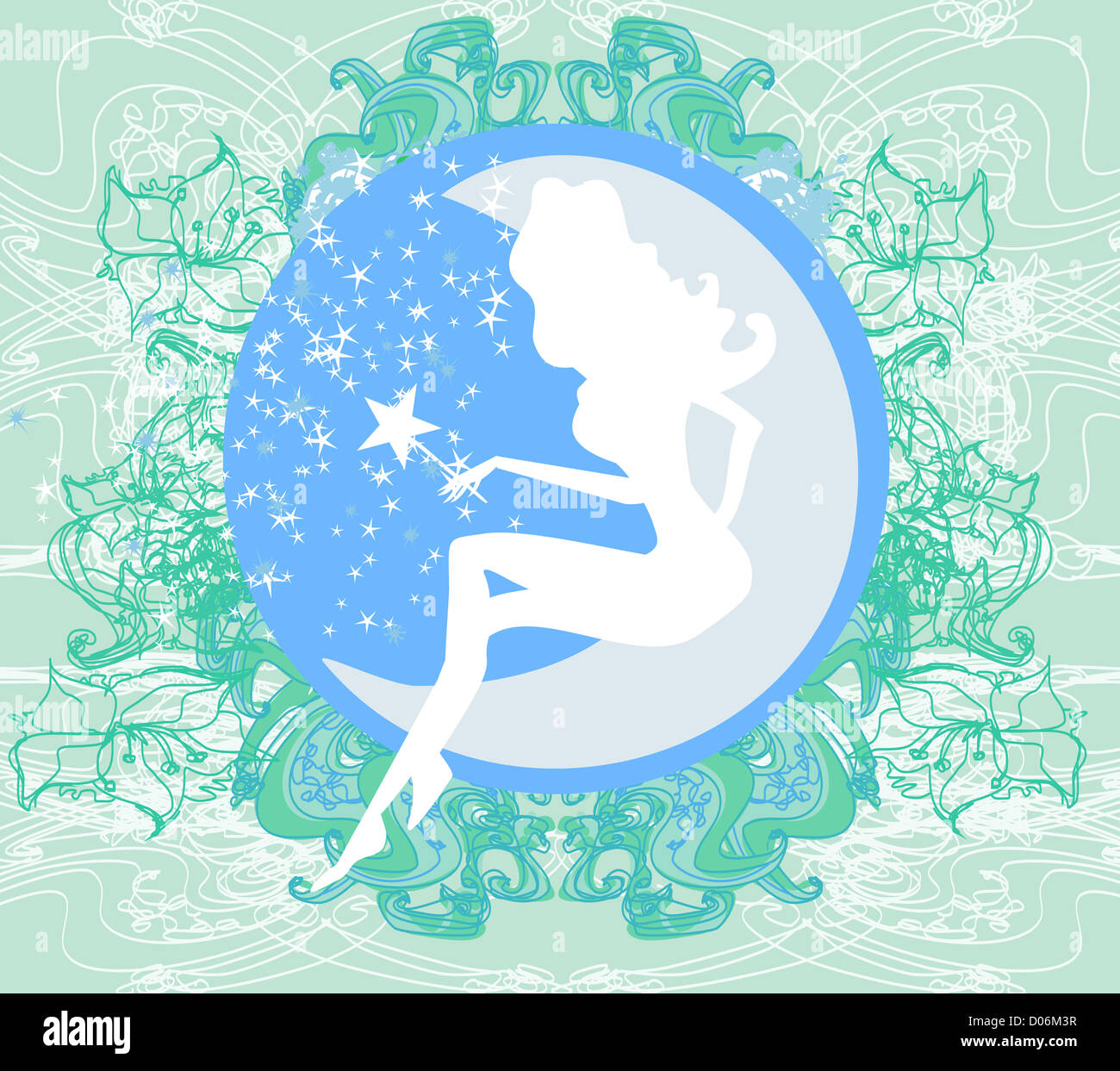 beautiful fairy vector graphic Stock Photo - Alamy