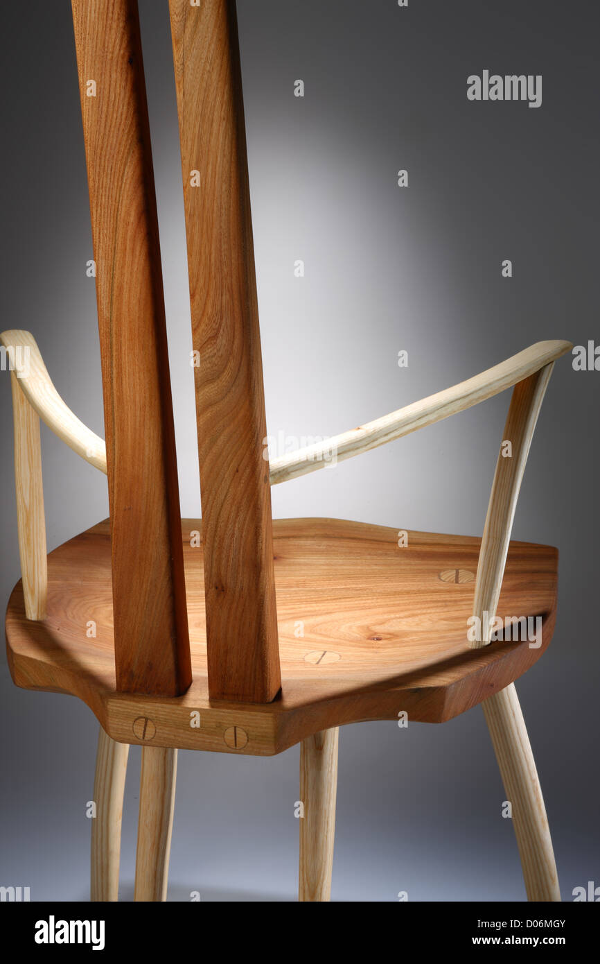 Welsh Stick chair modern design Stock Photo - Alamy