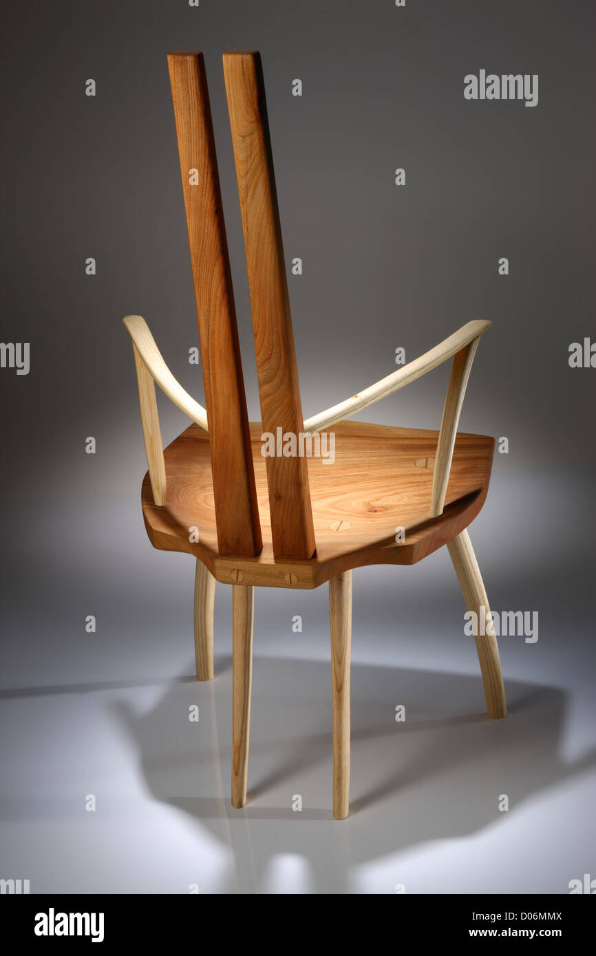 Welsh Stick chair modern design Stock Photo - Alamy