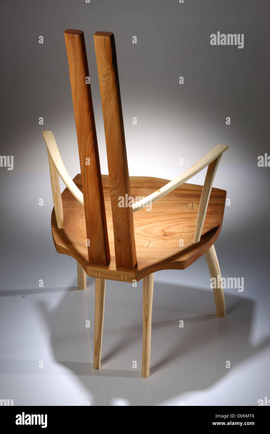 Welsh Stick chair modern design Stock Photo - Alamy