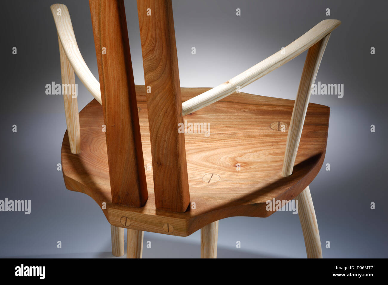 Welsh Stick chair modern design Stock Photo - Alamy