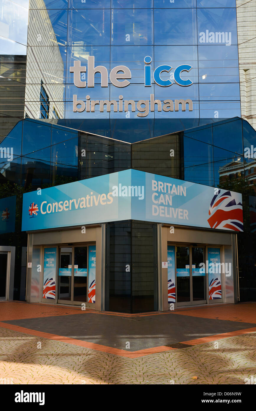 The Conservative Party Conference, Birmingham. The ICC, International ...