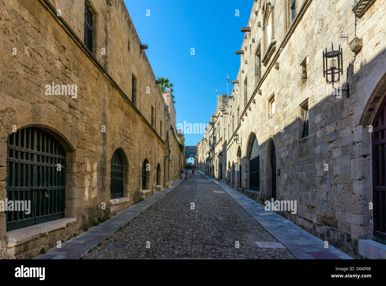 Rhodes old town, medieval, ancient Stock Photo - Alamy