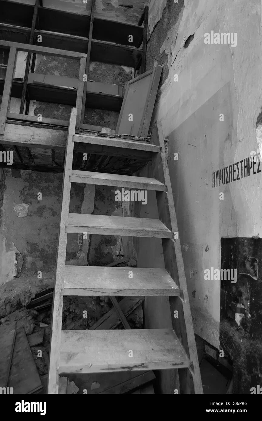 Room in attic Black and White Stock Photos & Images - Alamy