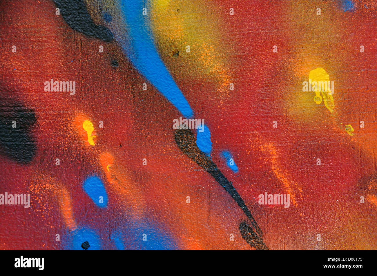 Smudged paint stained wall abstract messy graffiti background texture ...