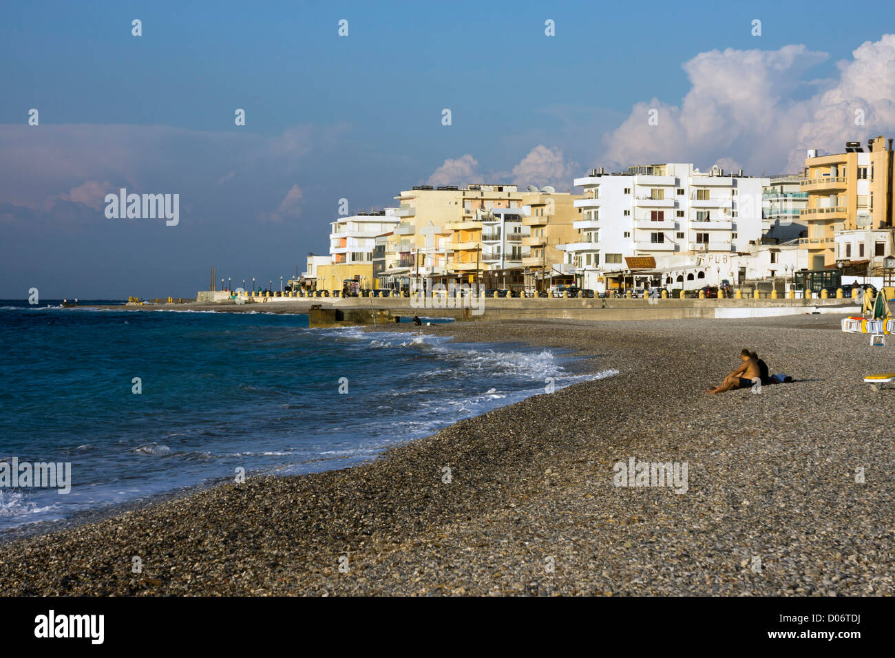 Rodos beach hi-res stock photography and images - Alamy