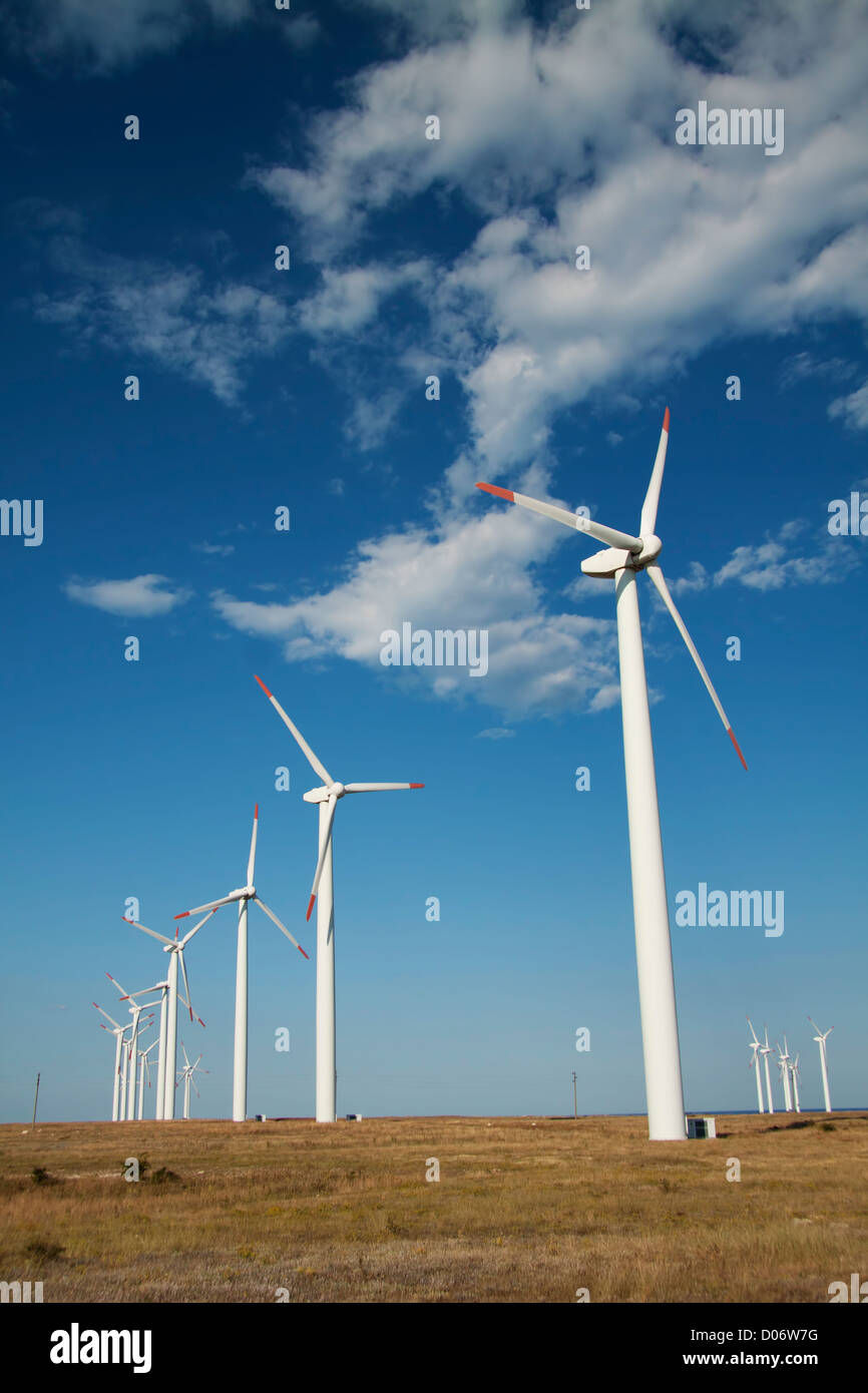 Wind power generators Stock Photo - Alamy