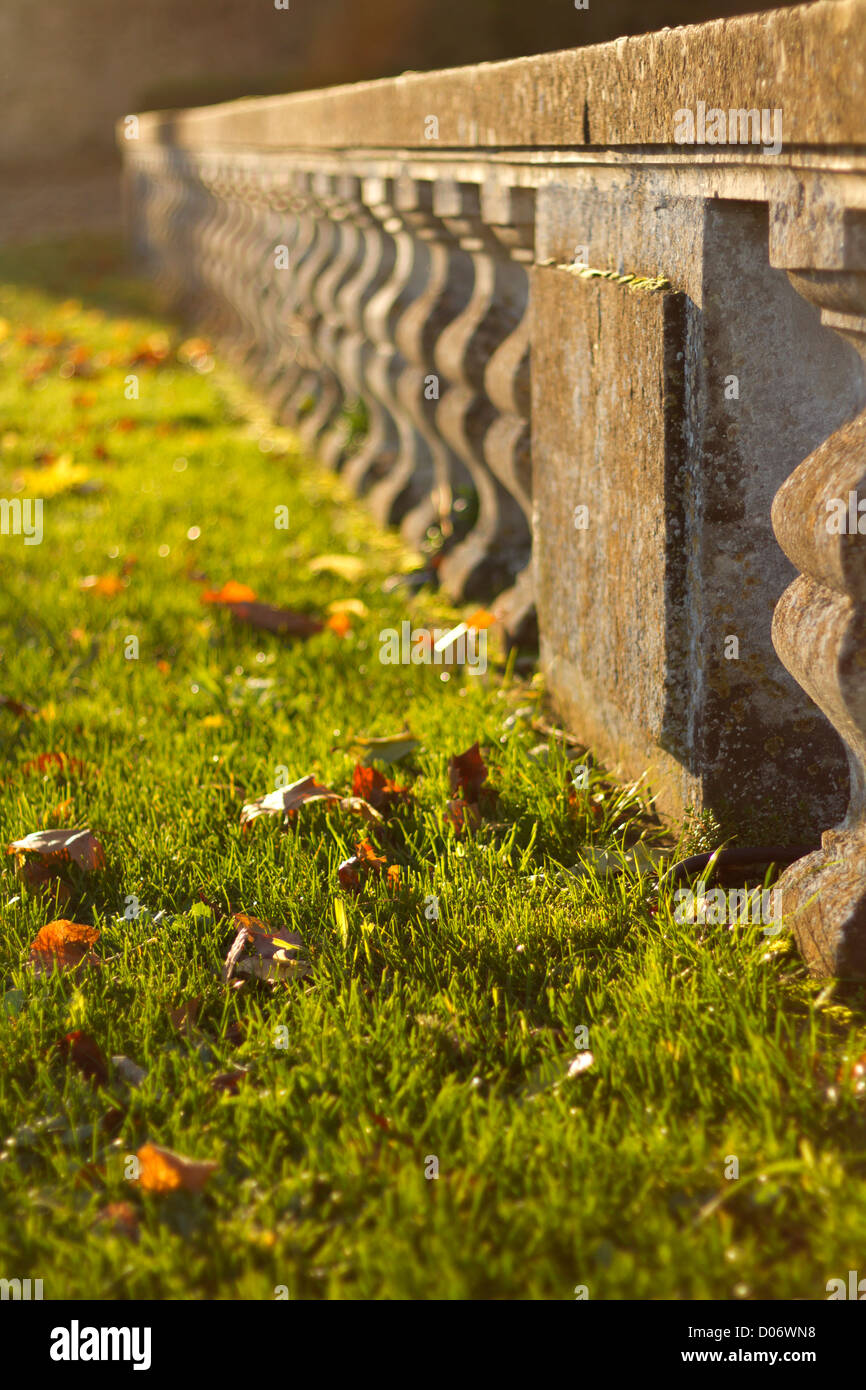 Stone Balustrade Garden High Resolution Stock Photography and Images ...