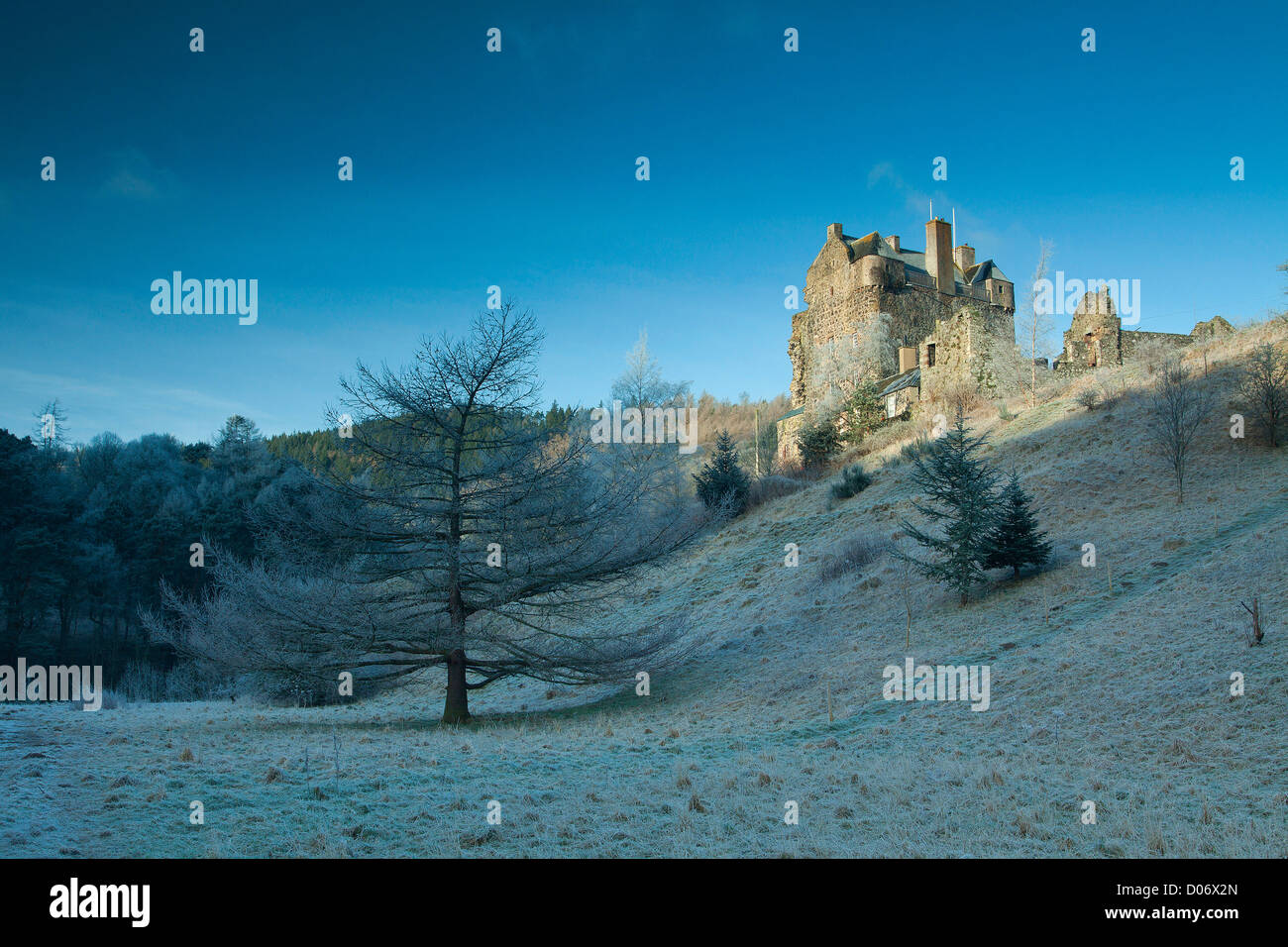 Neidpath Castle Stock Photos & Neidpath Castle Stock Images - Alamy