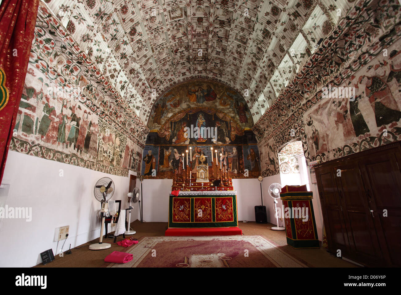 View of Champakulam Church in Kerala Stock Photo - Alamy