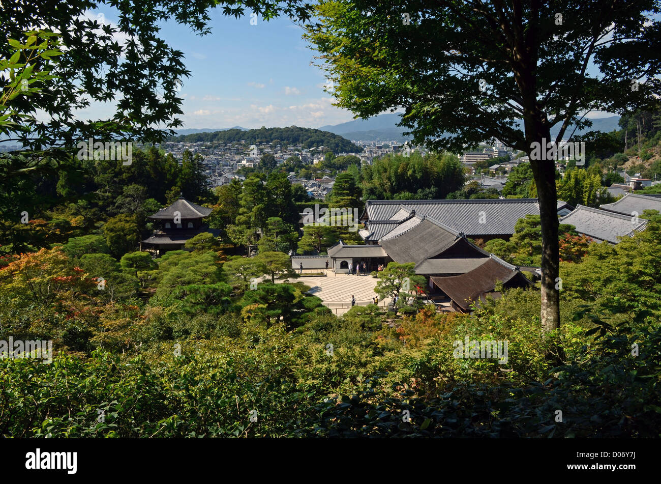 Ginkakuji, Temple of the Silver Pavilion or Jisho-ji, Kyoto Stock Photo ...