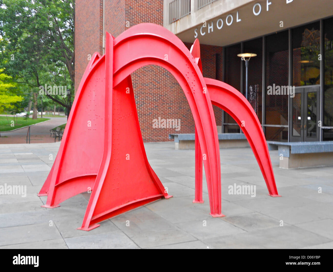 The 1976 'Jerusalem Stabile' by Alexander Sandy Calder is a prominent ...