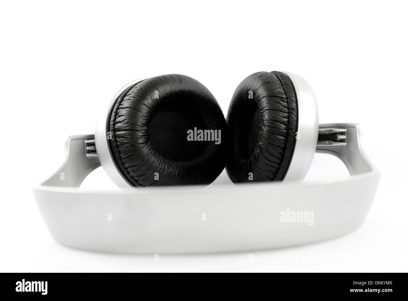 a headphone on white background Stock Photo - Alamy
