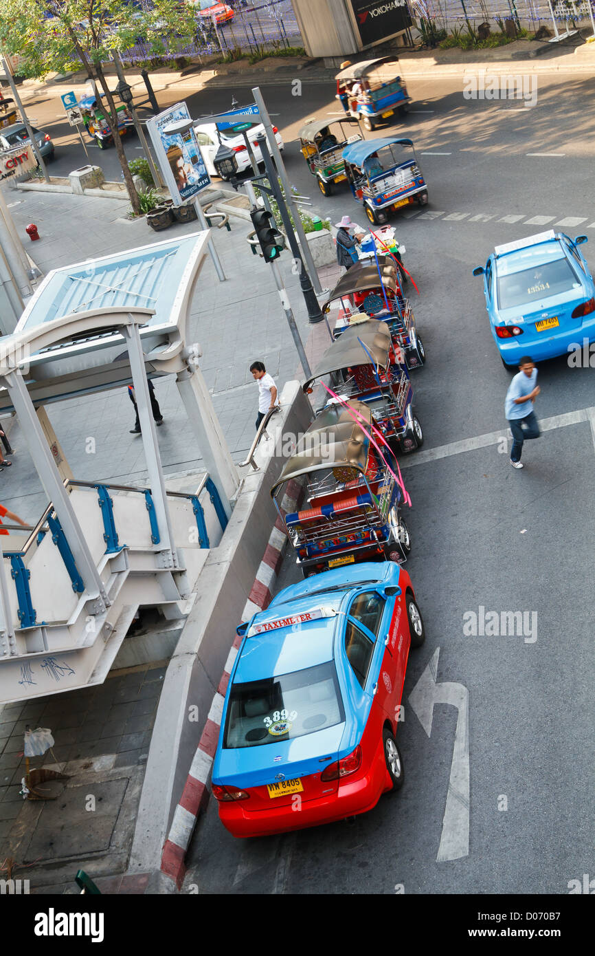 Heavy Traffic in Bangkok, Thailand Stock Photo - Alamy