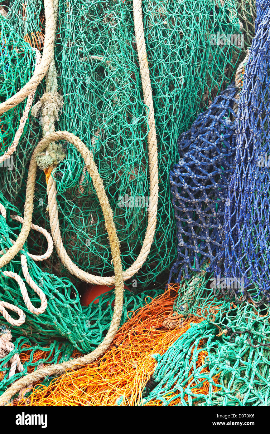 Netting with floats for fishing hi-res stock photography and images - Alamy