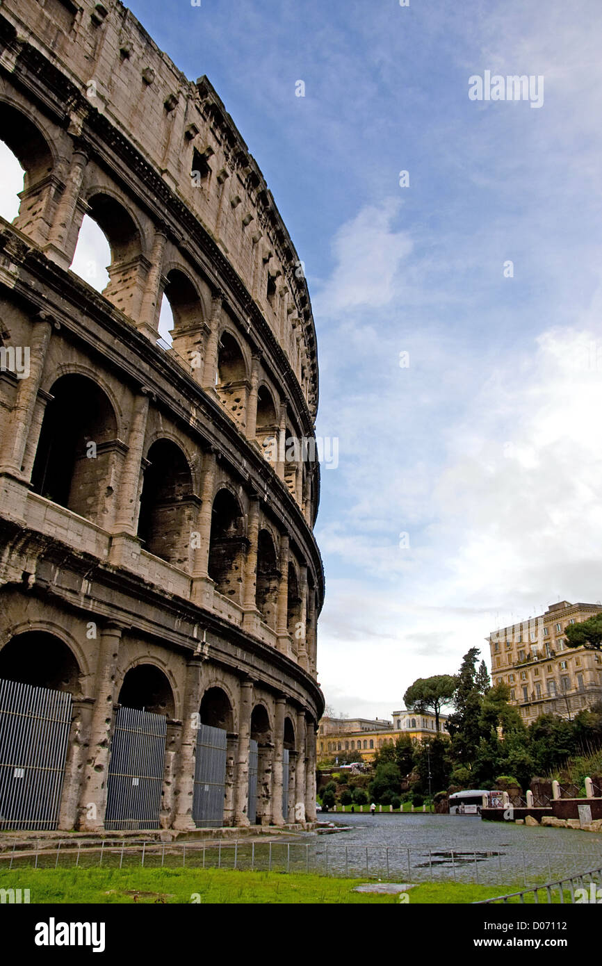 view of the coloseum in Rome, Italy Stock Photo - Alamy