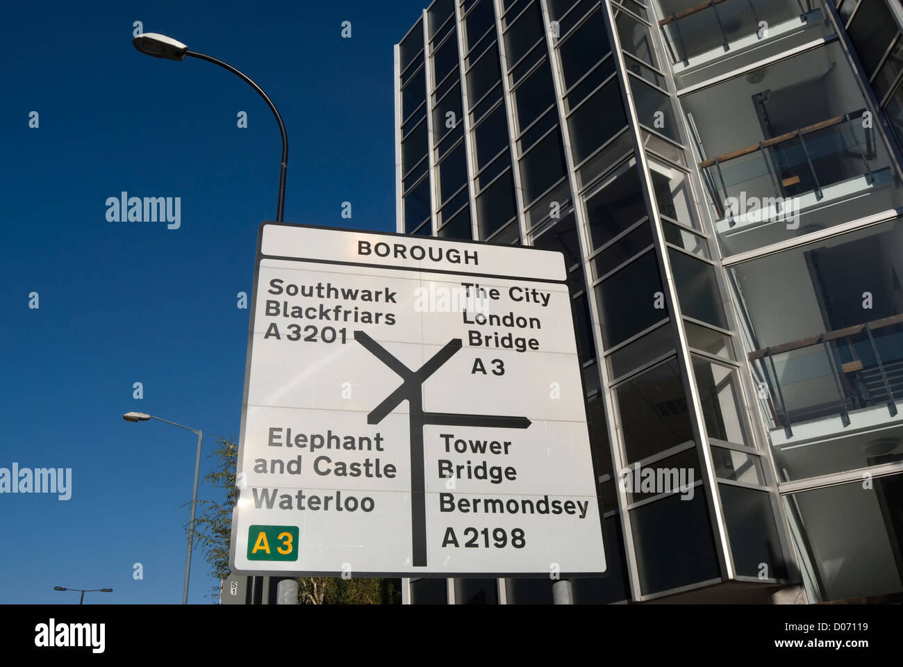 Junction road sign uk hi-res stock photography and images - Alamy