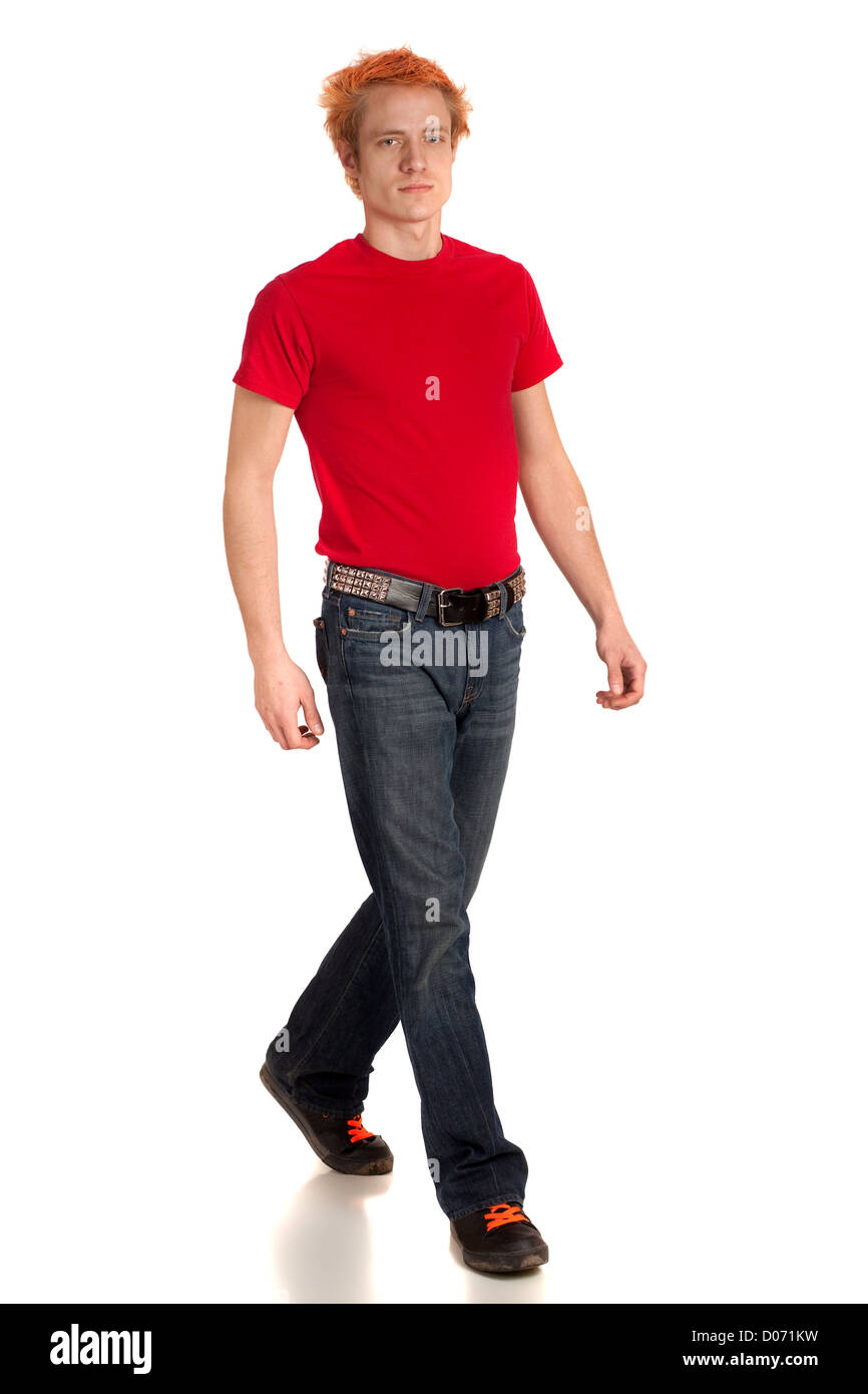 Attractive young man in Cut Out Stock Images & Pictures - Alamy