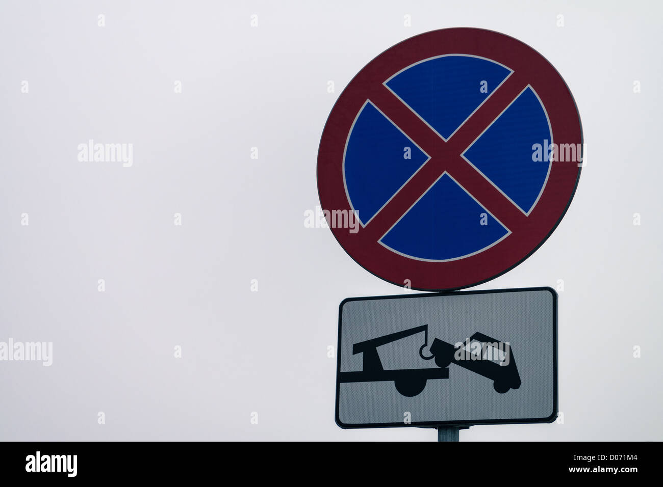No stopping parking hi-res stock photography and images - Alamy