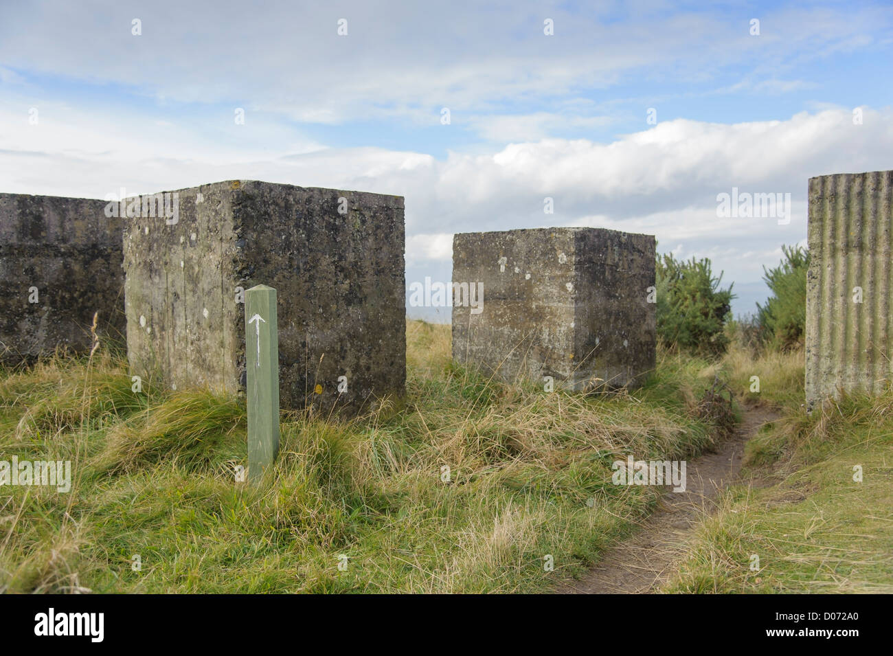 World war two anti tank blocks hi-res stock photography and images - Alamy