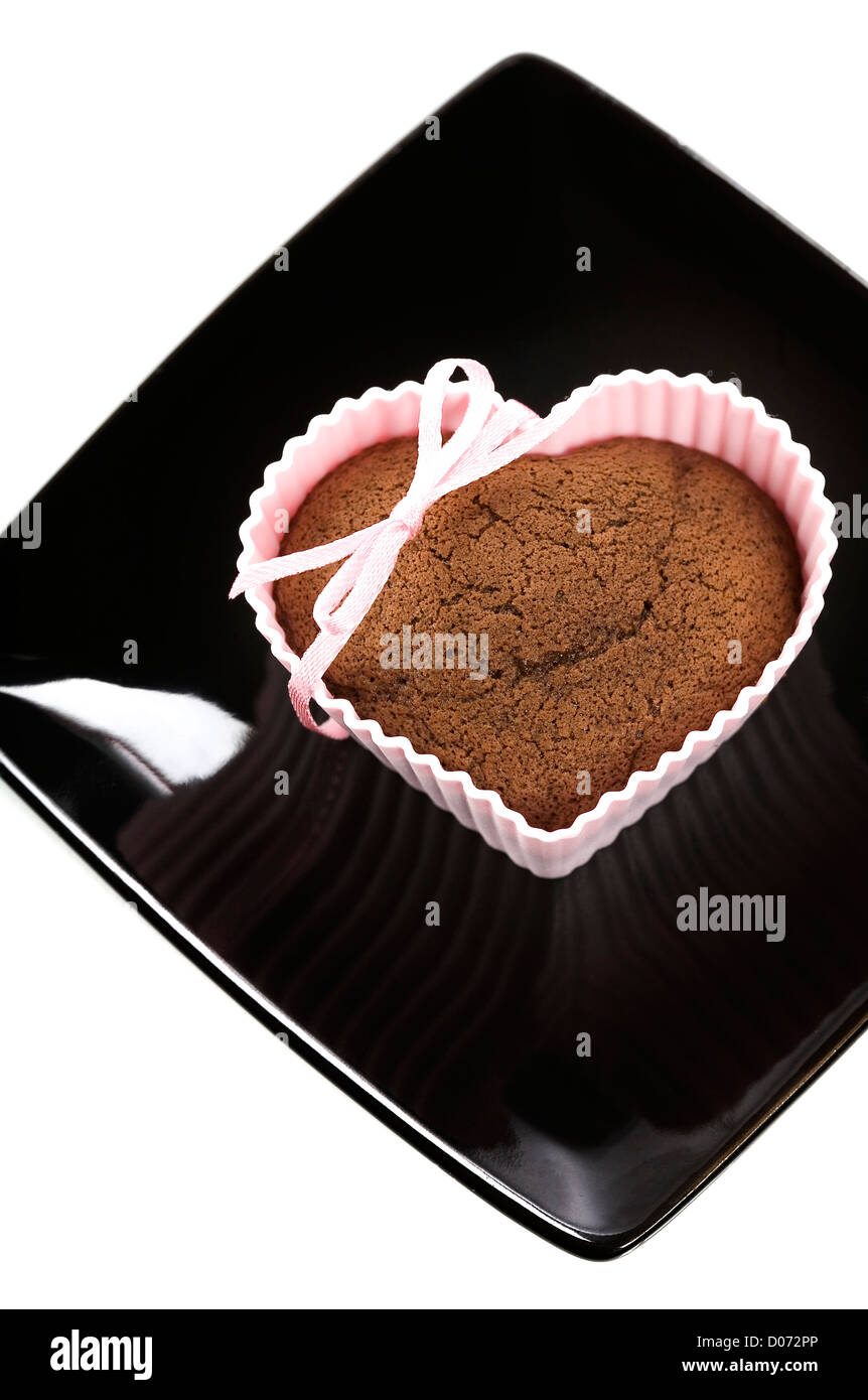 heart shape muffin Stock Photo - Alamy