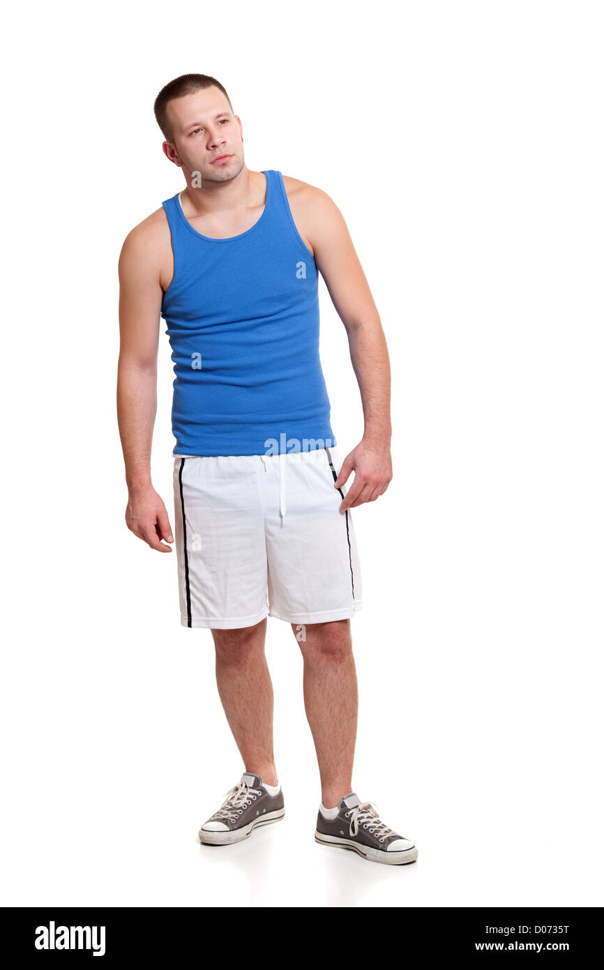 Athletic man Cut Out Stock Images & Pictures - Alamy