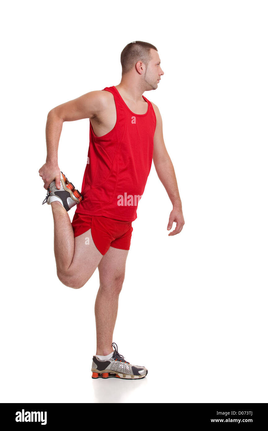 Male athlete runner Cut Out Stock Images & Pictures - Alamy