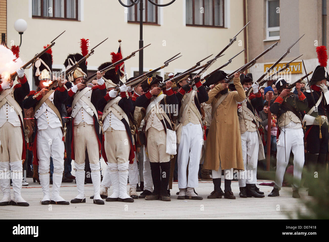 Austrian army austerlitz hi-res stock photography and images - Alamy