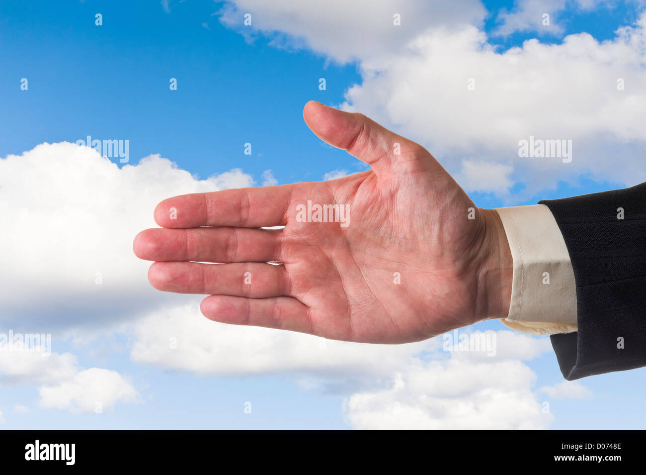 Hand open sign hi-res stock photography and images - Alamy