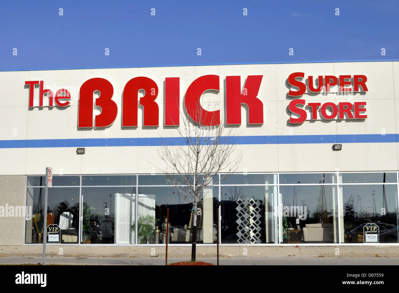 store front sign Stock Photo - Alamy