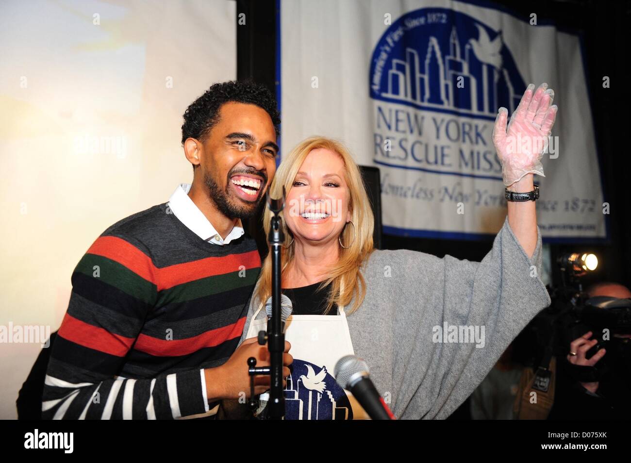 Nov. 19, 2012 - Manhattan, New York, U.S. - KIAN BROWN and KATHIE LEE ...