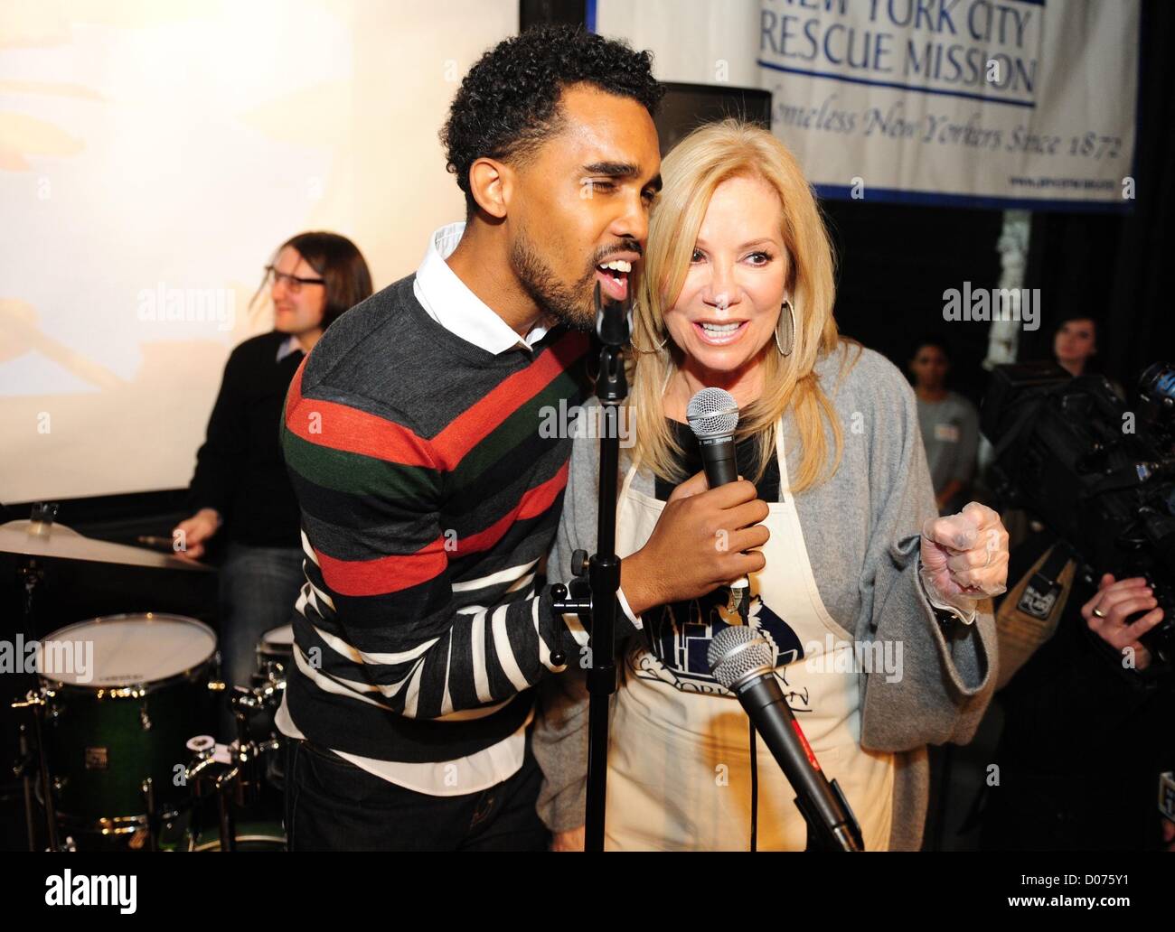 Nov. 19, 2012 - Manhattan, New York, U.S. - KIAN BROWN and KATHIE LEE ...