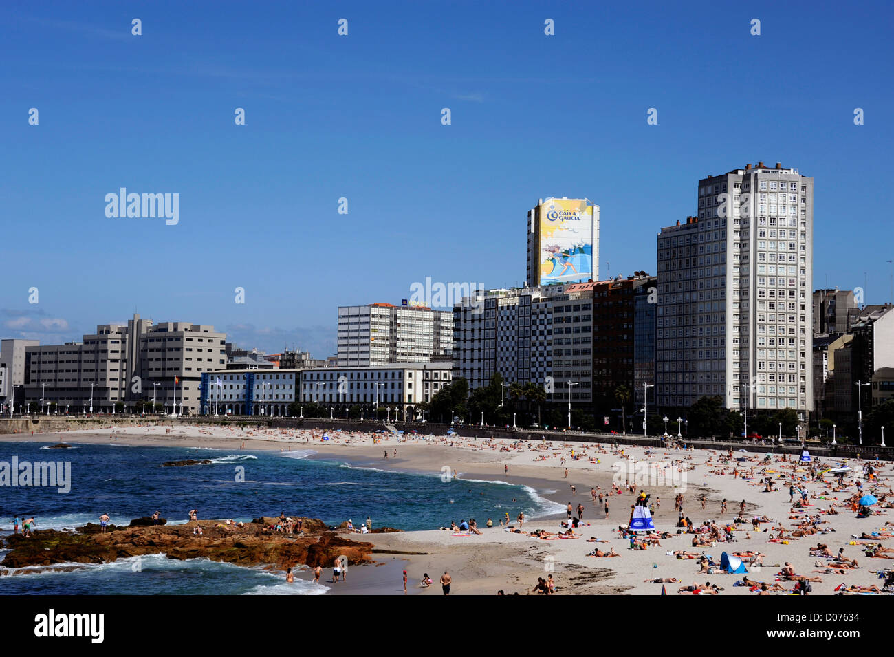 Praia de Riazior,beach,A Coruna,La Coruna province,Galicia,Spain Stock ...