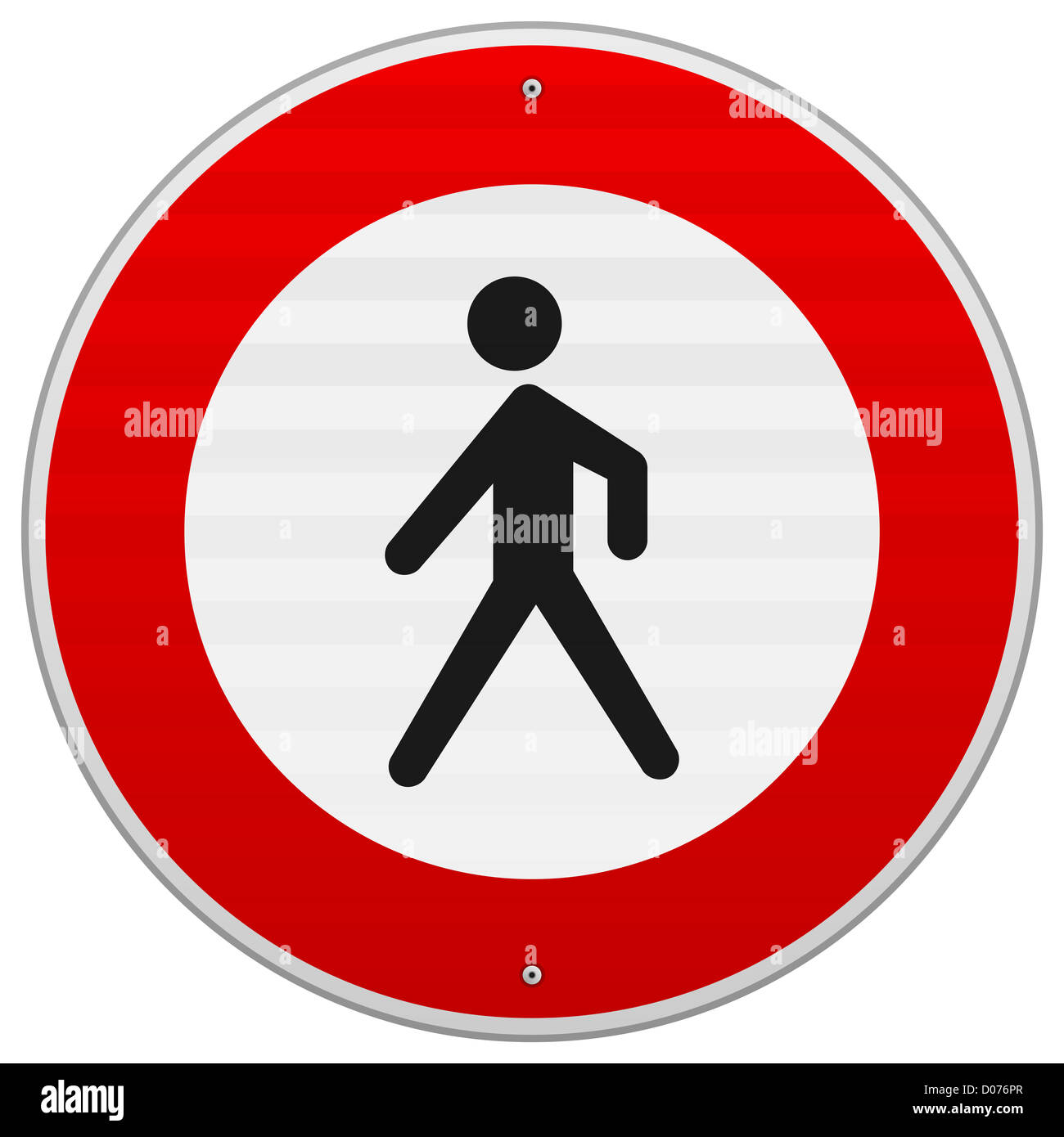Entrance Forbidden Sign Stock Photo - Alamy