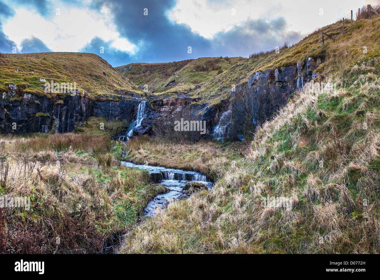Waterfall in Cumbria Stock Photo - Alamy