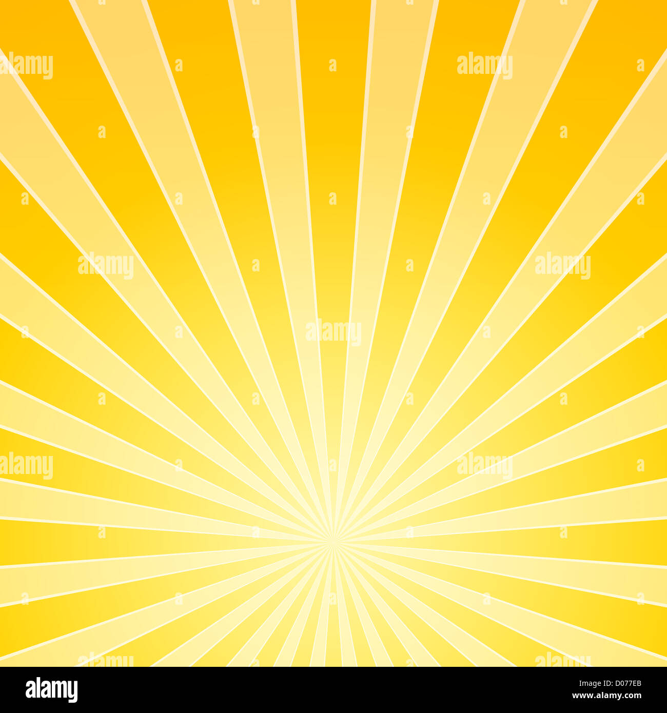 Yellow Bright Light Beams Stock Photo - Alamy