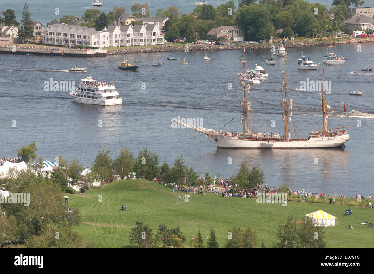 USA, Minnesota, Duluth, Duluth Harbor, Tall Ships Stock Photo - Alamy