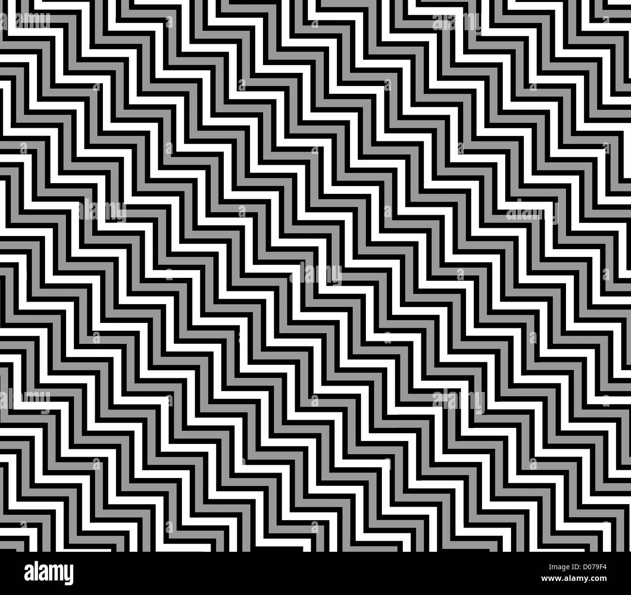 Black, gray and white decorative pattern Stock Photo - Alamy
