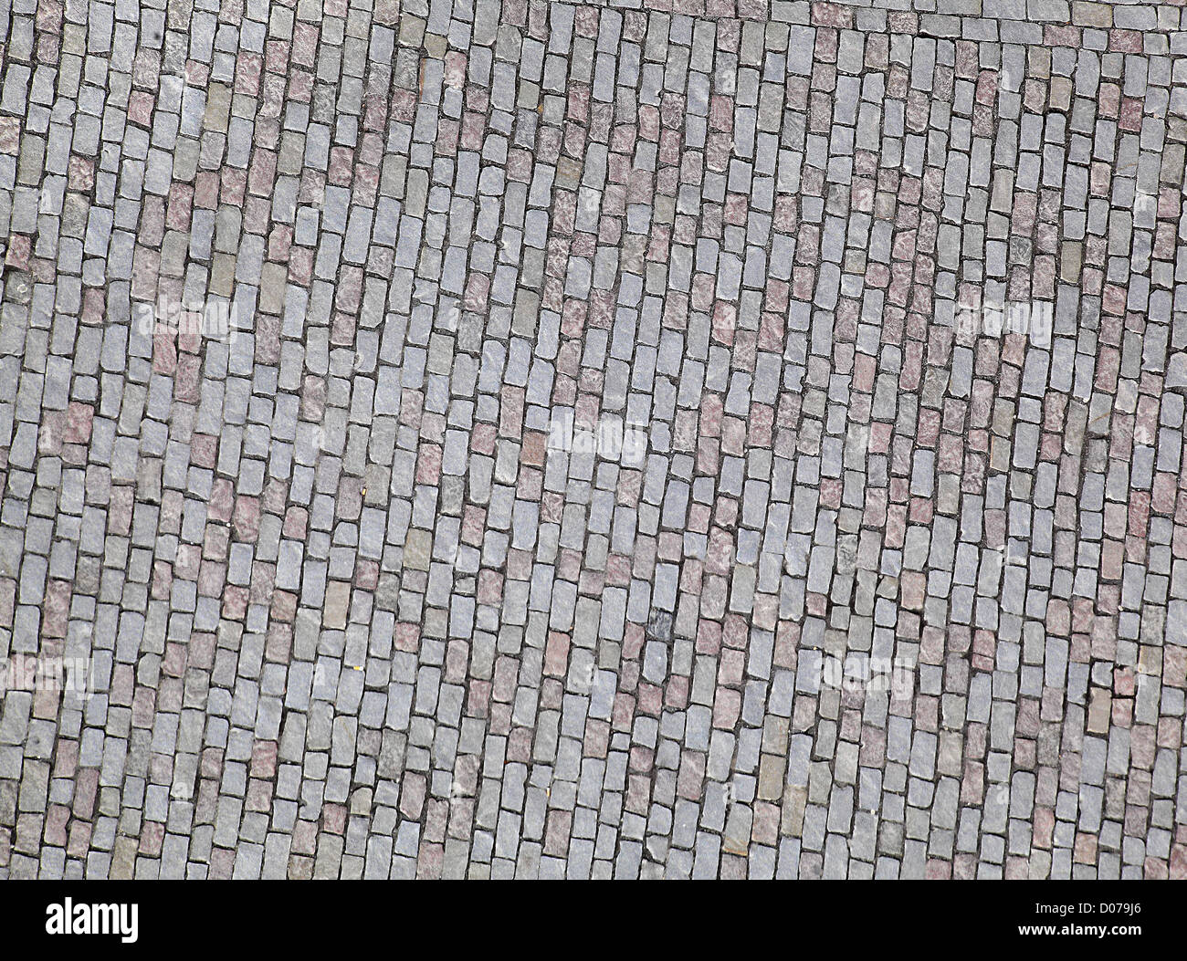 pattern of the paving blocks from above Stock Photo - Alamy