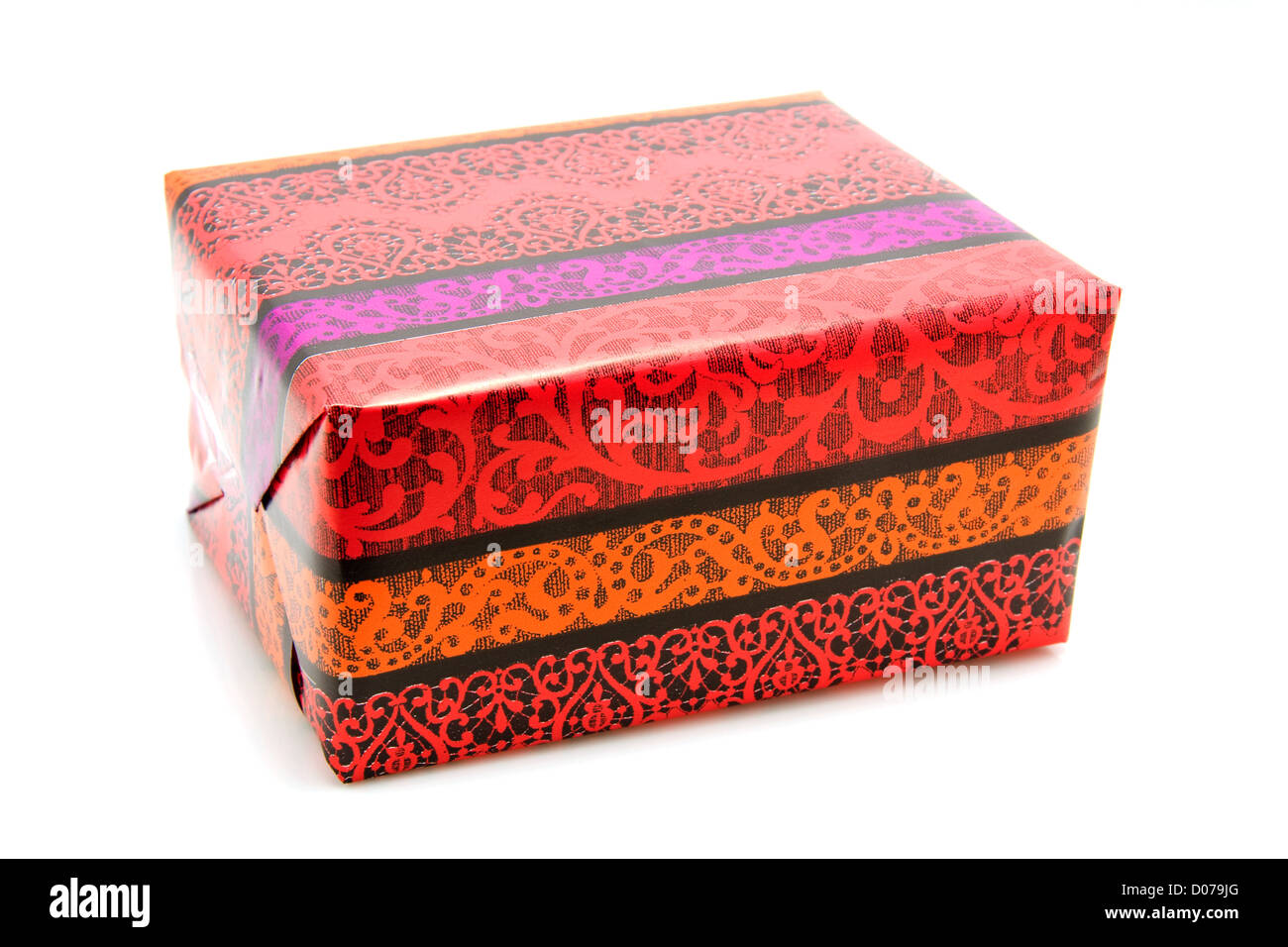 colorful birthday presents isolated on white background Stock Photo - Alamy