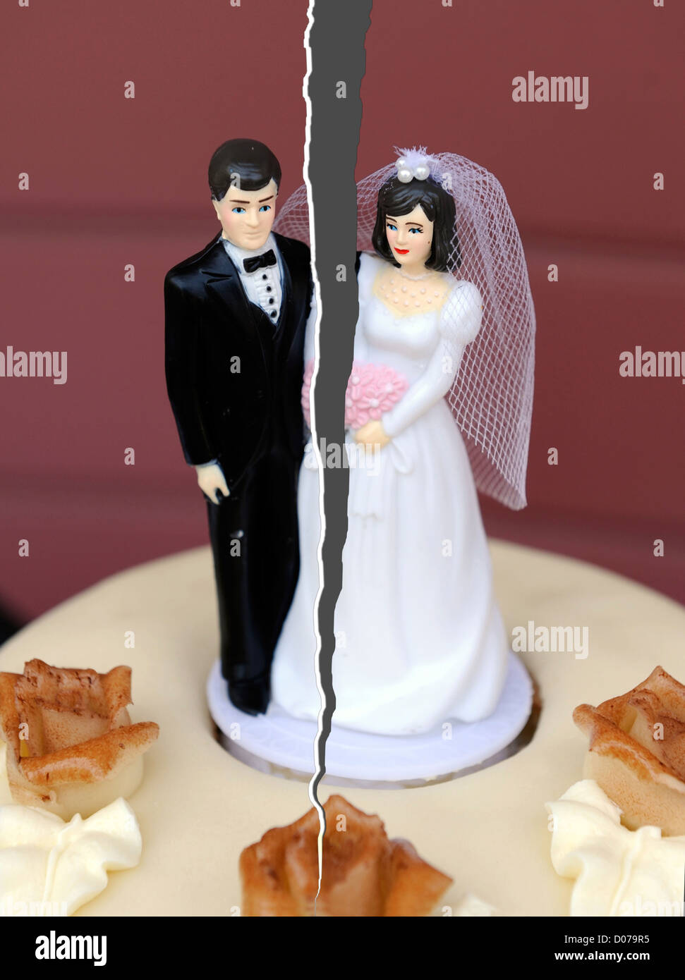 Break up of a married couple Stock Photo - Alamy