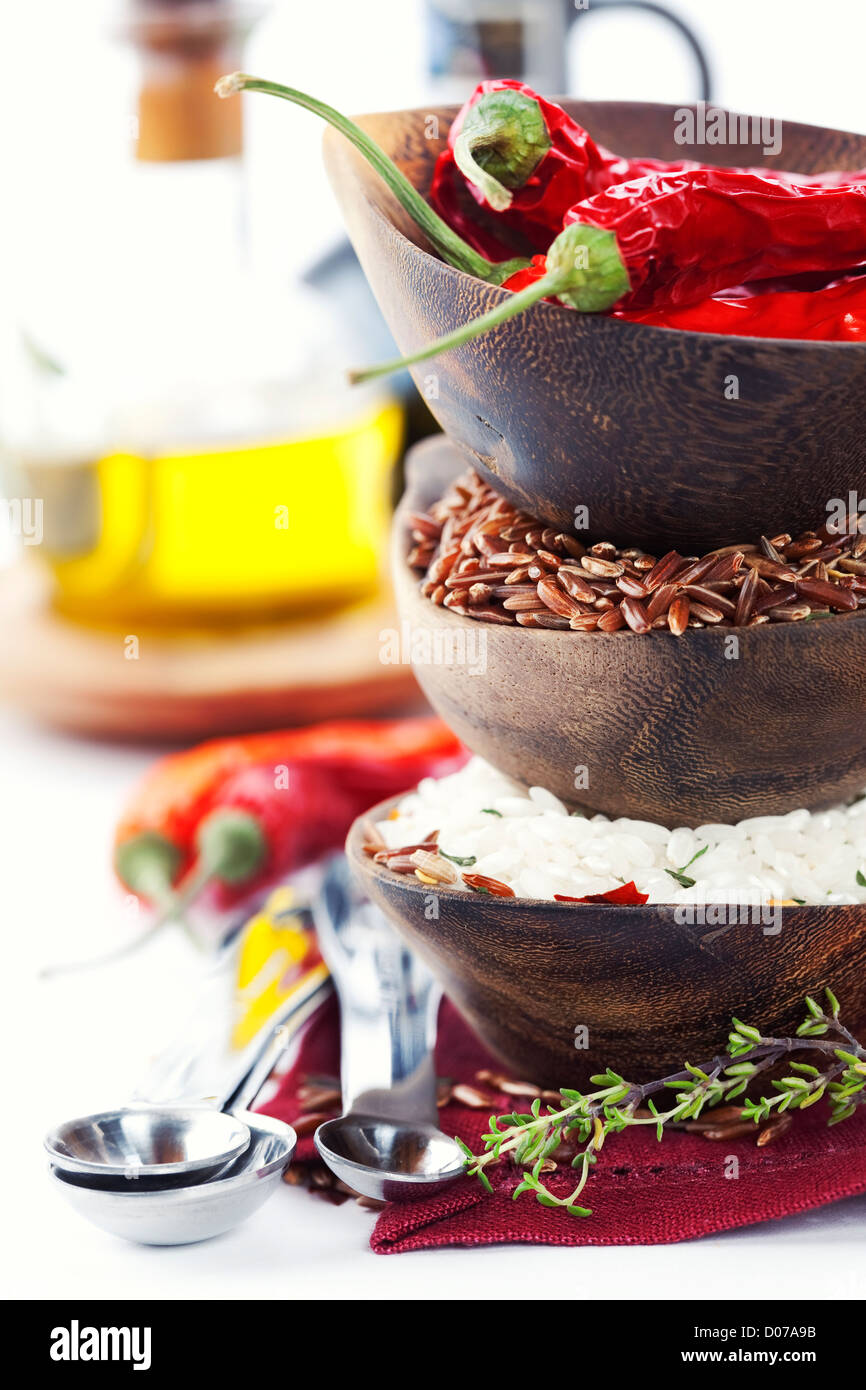 variety of rice Stock Photo - Alamy