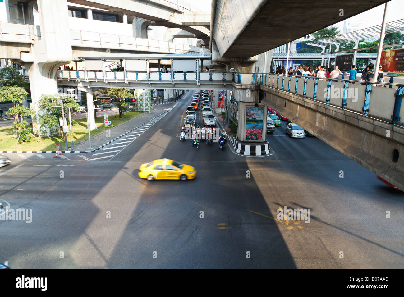 Traffic in Bangkok, Thailand Stock Photo - Alamy