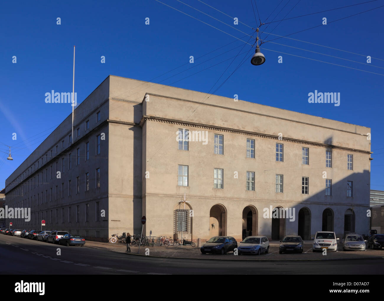 The building of the metropolitan police headquarters in Copenhagen ...